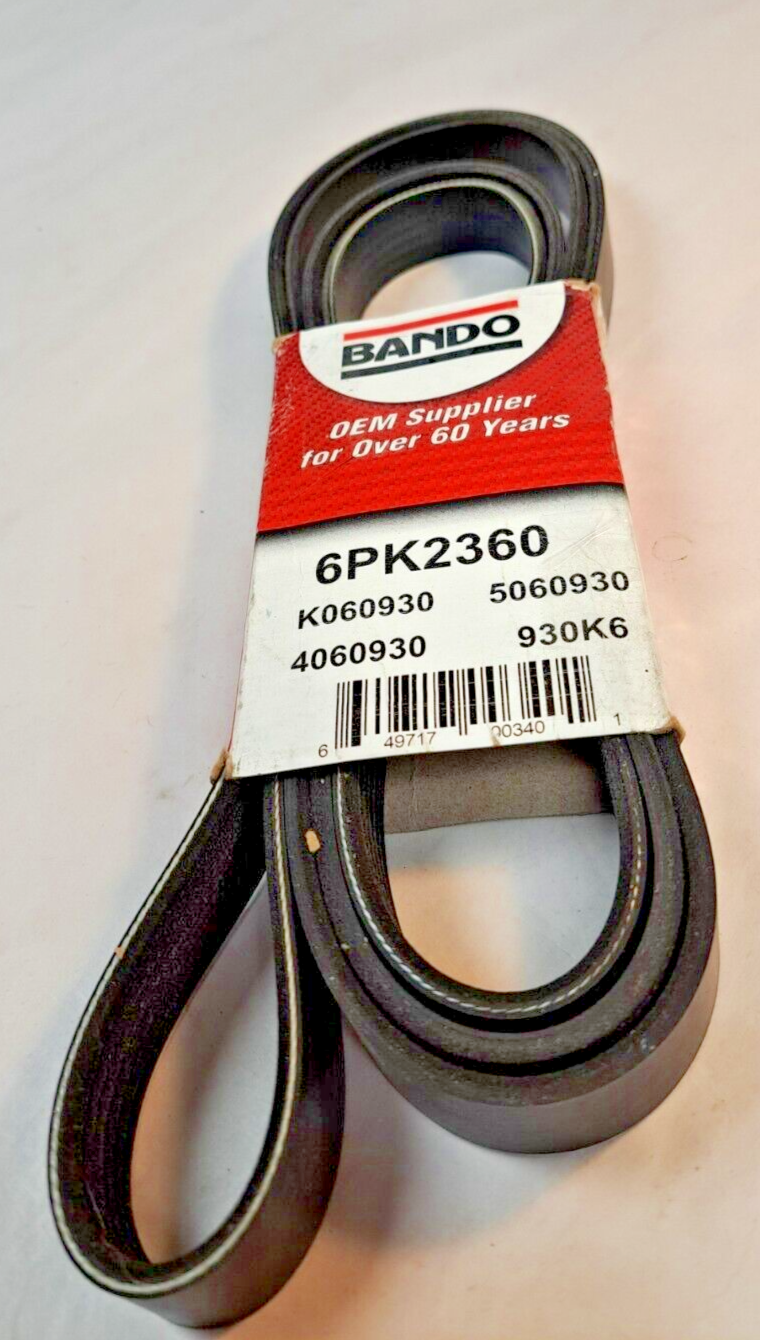 Accessory Drive Belt Bando 6PK2360 for sale online | eBay