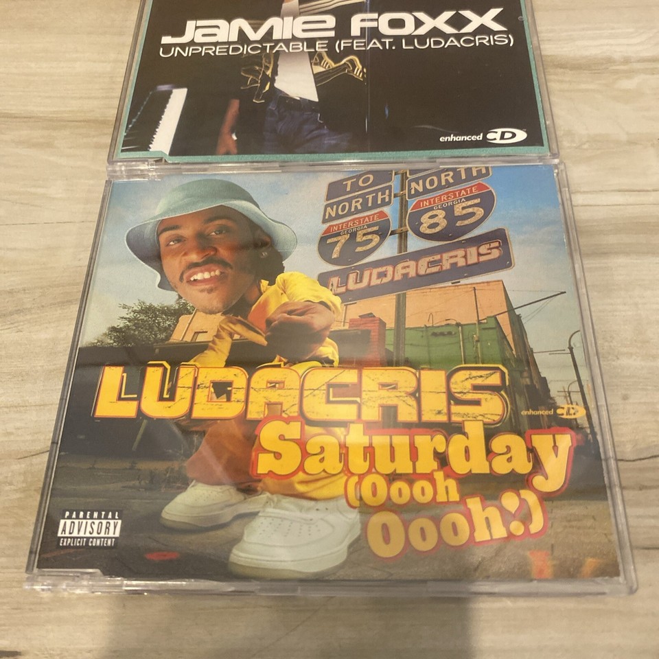 Ludacris Jamie Foxx CD IMPORT LOT Saturday (Oooh! Oooh!) Unpredictable ...