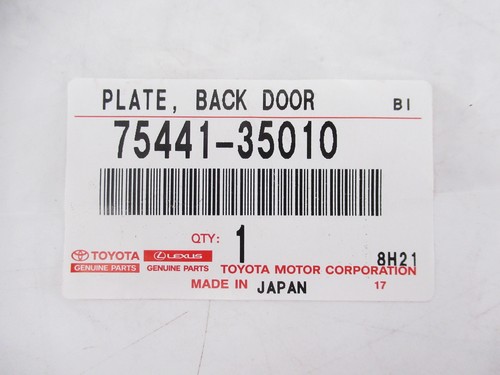 Genuine OEM Toyota 75441-35010 Rear Emblem Nameplate Badge | eBay