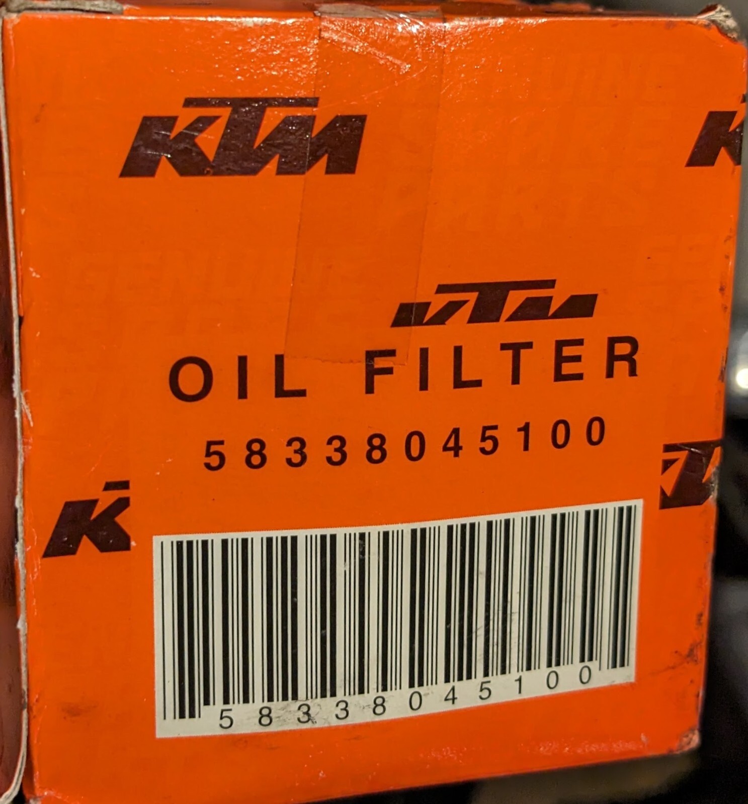 KTM OEM Oil Filter 58338045100 | eBay
