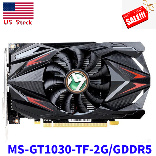 MAXSUN MS-GT1030 Transformers 2G Graphics Card GDDR5 Gaming GeForce GT ...