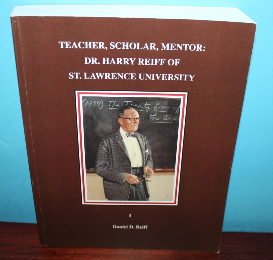 Dr. Harry Reiff of St. Lawrence University- Teacher, Scholar, Mentor | eBay