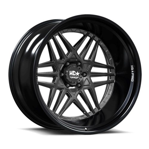20 inch 20x11 LUXXX HD LHD PRO 3 Gloss + Matte Black wheels rims 6x135 ...