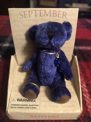 September Blue Sapphire Bear | eBay