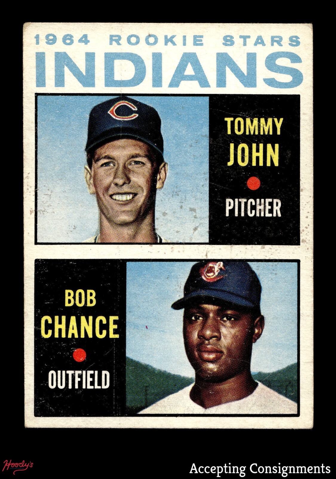 1964 Topps #146 Rookie Stars Tommy John & Bob Chance RC VG - VG/EX | eBay