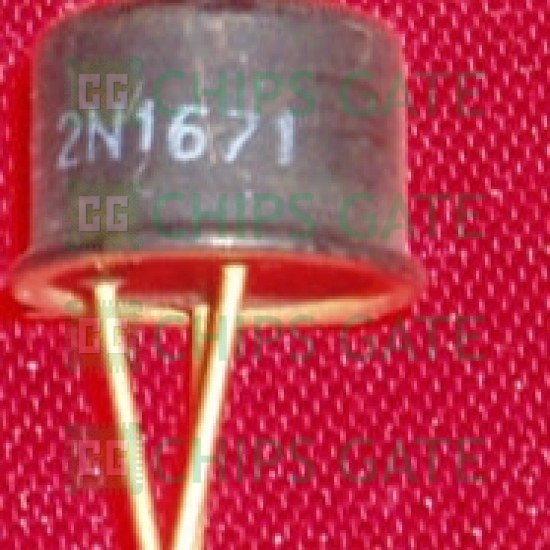 1PCS 2N1671A Encapsulation:CAN-3,PN BAR-TYPE SILICON UNIJUNCTION ...