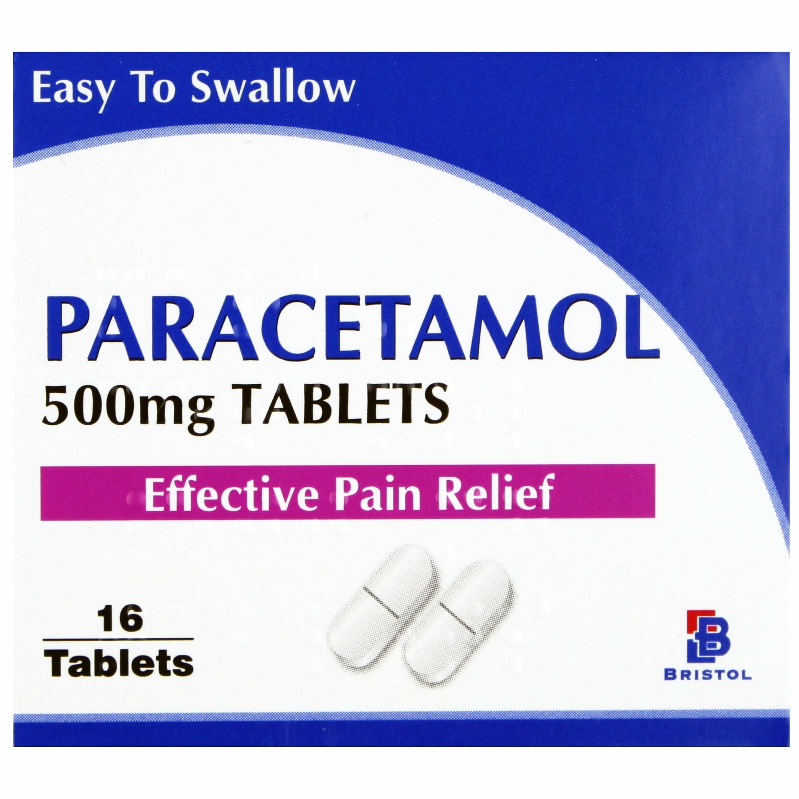 Paracetamol 500mg Caplets (16) - Pain Relief - UK Pharmacy GSL - Free ...