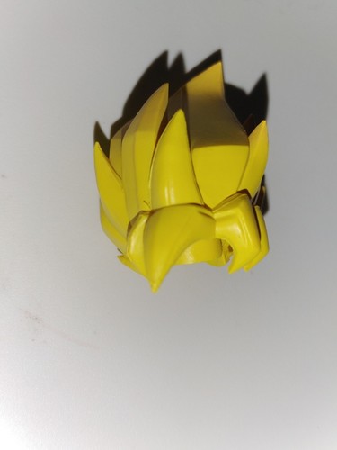 Sh Figuarts Super Saiyan Full Power Goku DBZ Headsculpt Wind Swept Hair ...