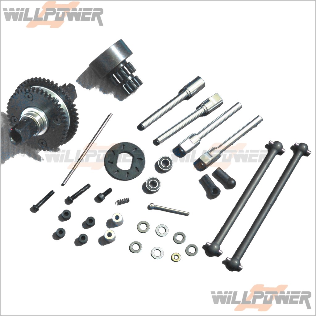 HYPER 7 2-speed Conversion Kit #87387 (rc-willpower) HoBao for sale ...