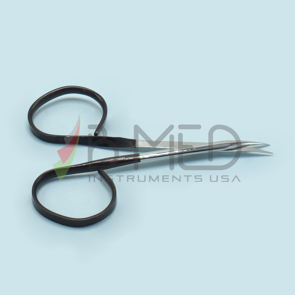 OR Grade Ribbon Steven Tenotomy Scissors 4" Curved Super Cut Surgical ...
