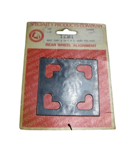 1201 Full Contact Rear Wheel Alignment Shim 1/8" Chevrolet VW Audi Fox ...