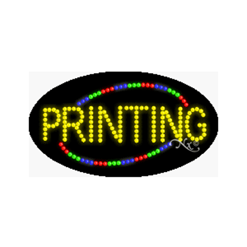 LED Neon Sign Printing 27"L x 15"H #24069 | eBay