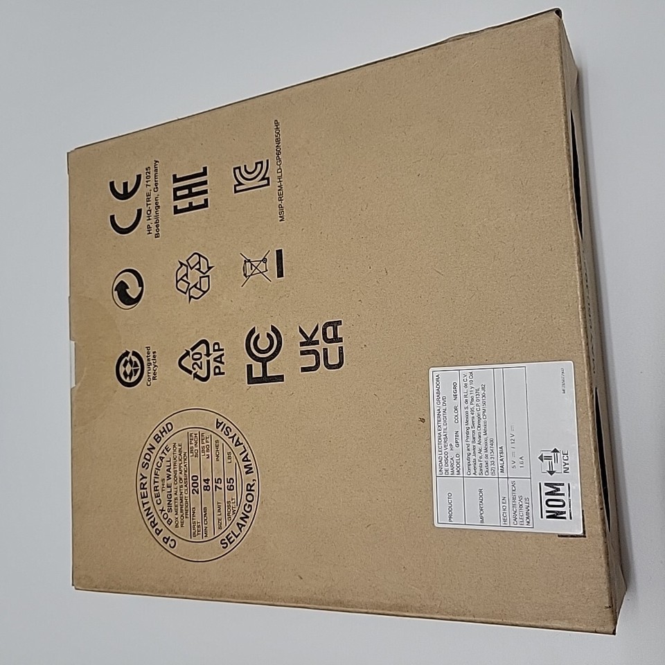 LOT OF 5 - HP USB GP70N External DVDRW Drive - BRAND NEW IN BOX ...