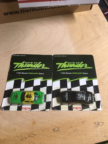 Days Of Thunder Set Of 2 Exxon Promotional Cars 46 Cole Trickle Rowdy ...
