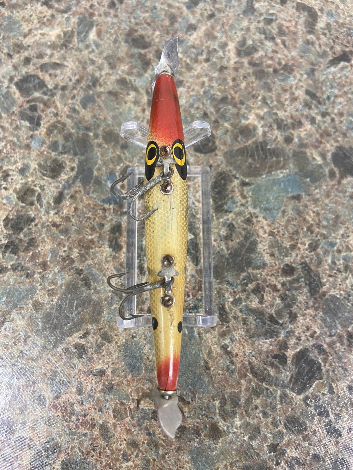 Vintage Smithwick Devils Horse Twin Prop F-104 Wooden Fishing Lure FREE ...