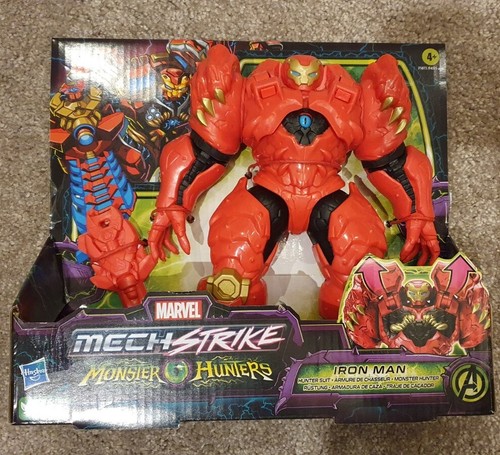 Marvel Avengers Mech Strike Monster Hunters Iron Man Hunter Suit Action ...
