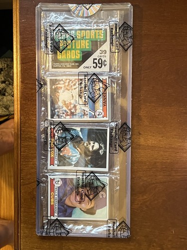 1979 TOPPS Baseball RACK PACK * BBCE Sealed* Eck/Guidry And Willie ...