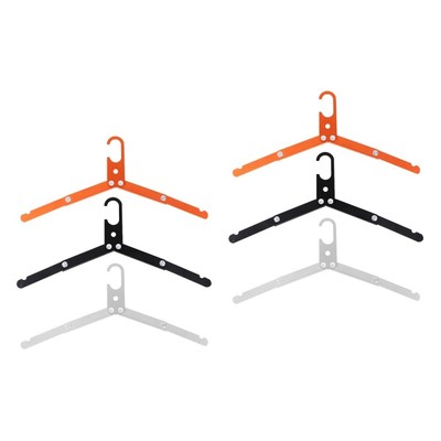 2 Count Portable Hanging Rack for Clothes Hangers Camping Travel | eBay