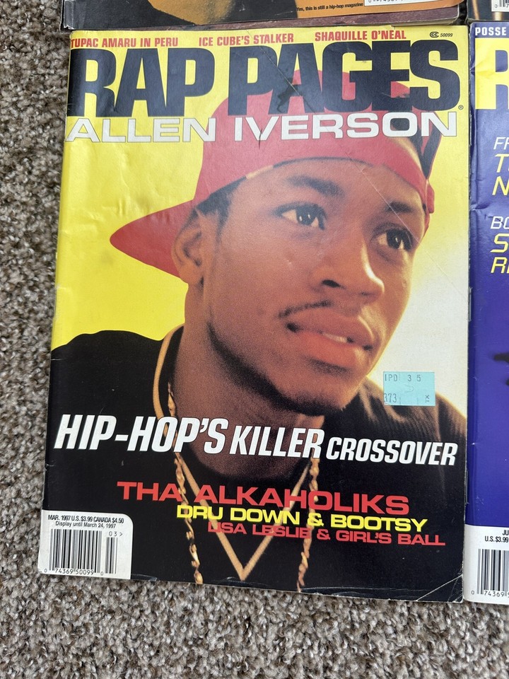 Rap Pages Hip Hop Magazine 1995-1997 Lot Of 17 - Eazy E, The Roots, Etc ...