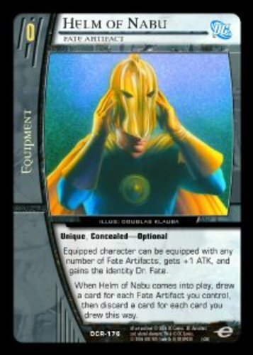 VS System: Helm of Nabu, Fate Artifact [Played] DC Infinite Crisis TCG ...