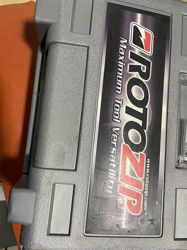 RotoZip SCS01 Heavy Duty Spiral Saw Rotary Tool With Carrying Case And ...