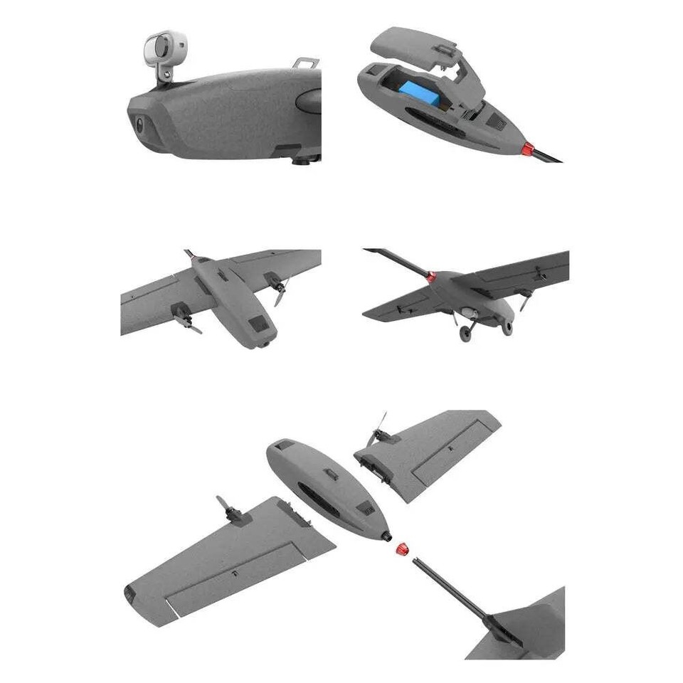 HEE Wing T-1 Ranger Gray Fixed-Wing UAS / UAV Airframe Kit | eBay