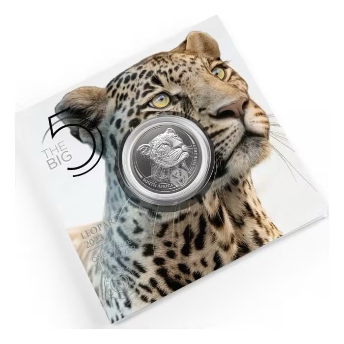 2023 South Africa Big Five Series II Leopard 1 oz Silver Coin- LAST ONE ...