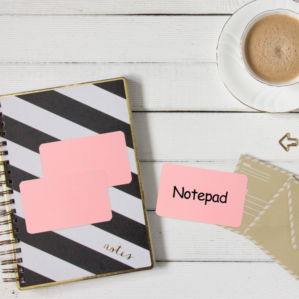 100Pcs Multi-function Blank Cards Convenient Word Cards DIY Note Cards ...