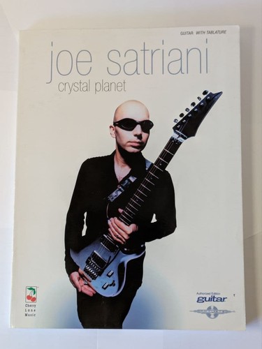 Joe Satriani Crystal Planet Guitar Score Tab Book Excellent Condition ...