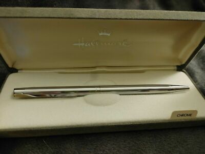 Hallmark Classic Ballpoint Pen Chrome New In Box | eBay