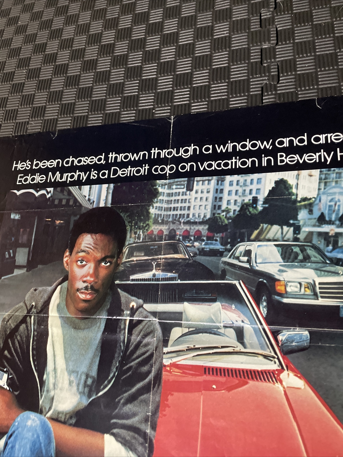 BEVERLY HILLS COP MOVIE POSTER Original SS 27x40 Folded One Sheet EDDIE ...