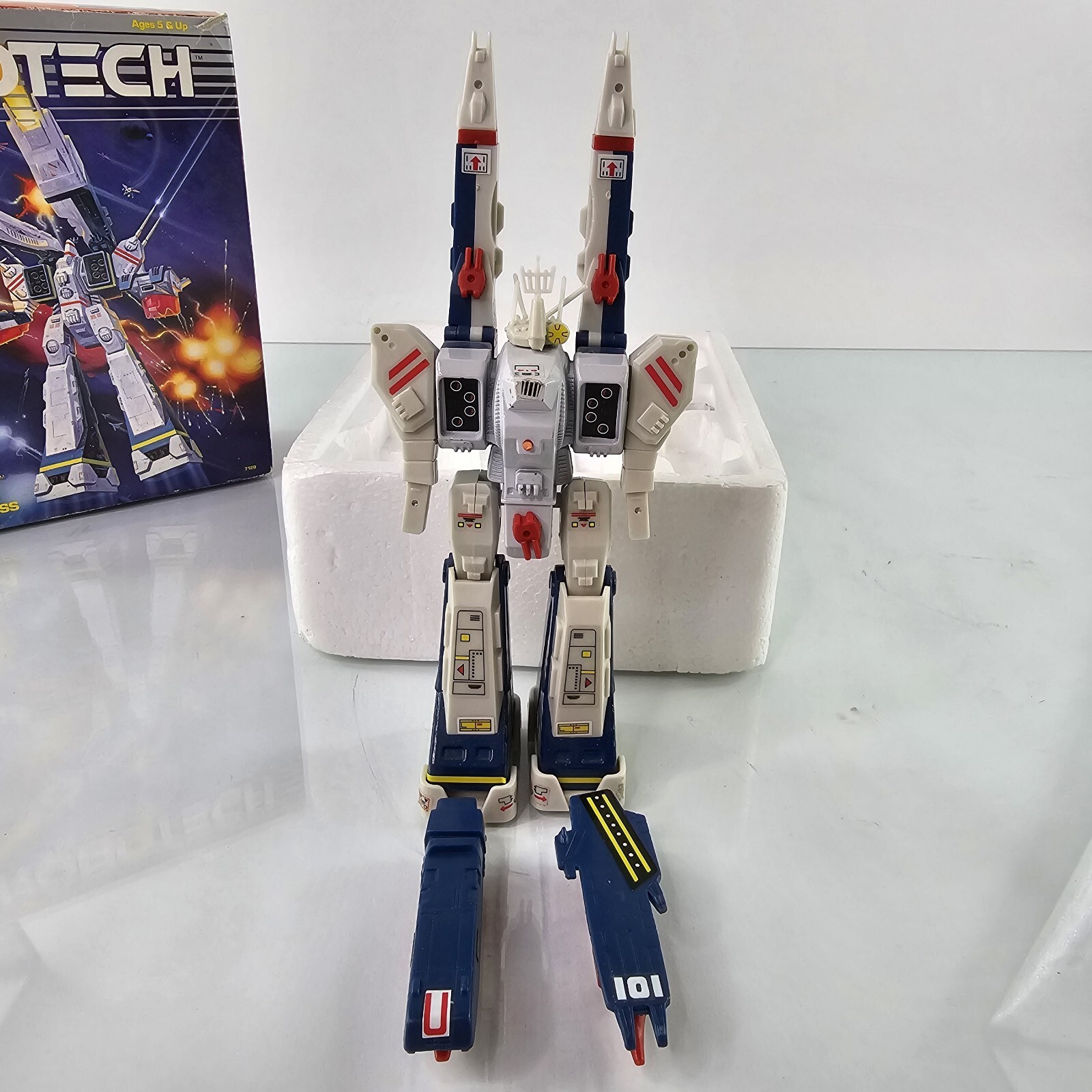 Vintage Robotech Miniature SDF-1 Battle Fortress Collector Macross Matchbox