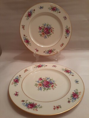 Vintage Lenox Rose Dinner Plates, Lenox Rose Pattern, 10.5 " | eBay