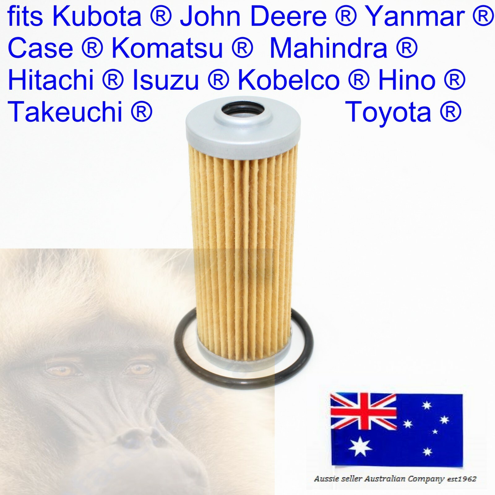 Fuel Filter Cartridge replaces GF772 PF981 95263 86263 VV11981055650 ...