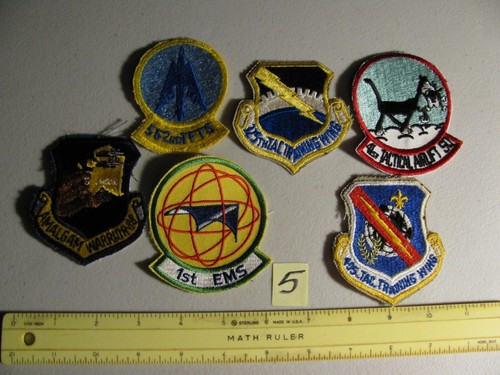 U.S. AIR FORCE COLORED PATCH GROUPING / LOT DEAL (#5) ~NICE~ | eBay