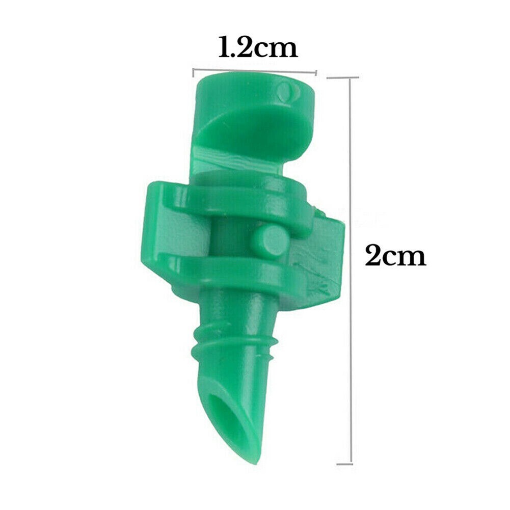 50PC/Micro Spray Jets 90-360d Watering Spray Misting Nozzle Sprinkler ...