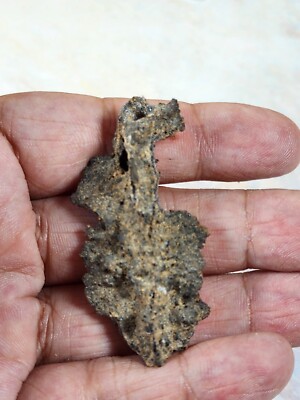 Fulgurite lightning glass . Fulgurite Stone . Hollow Glass Tube . 14 ...