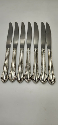 Wm A Rogers - Mansfield Deluxe - Dinner Knives - Set of 7 | eBay