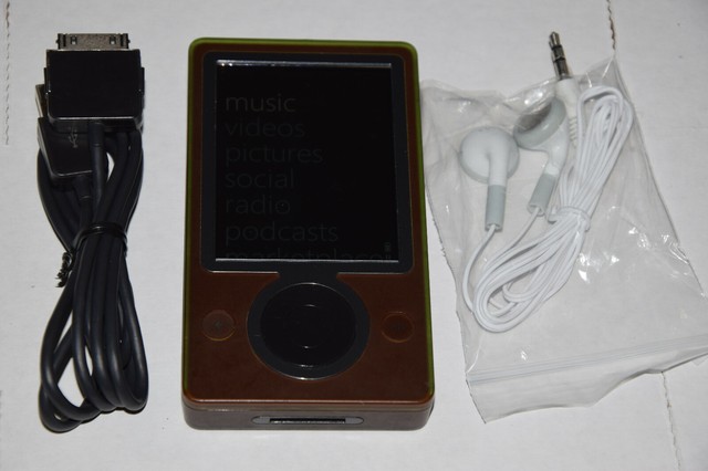 Microsoft Zune 30 Black (30 GB) Digital Media Player for sale online | eBay