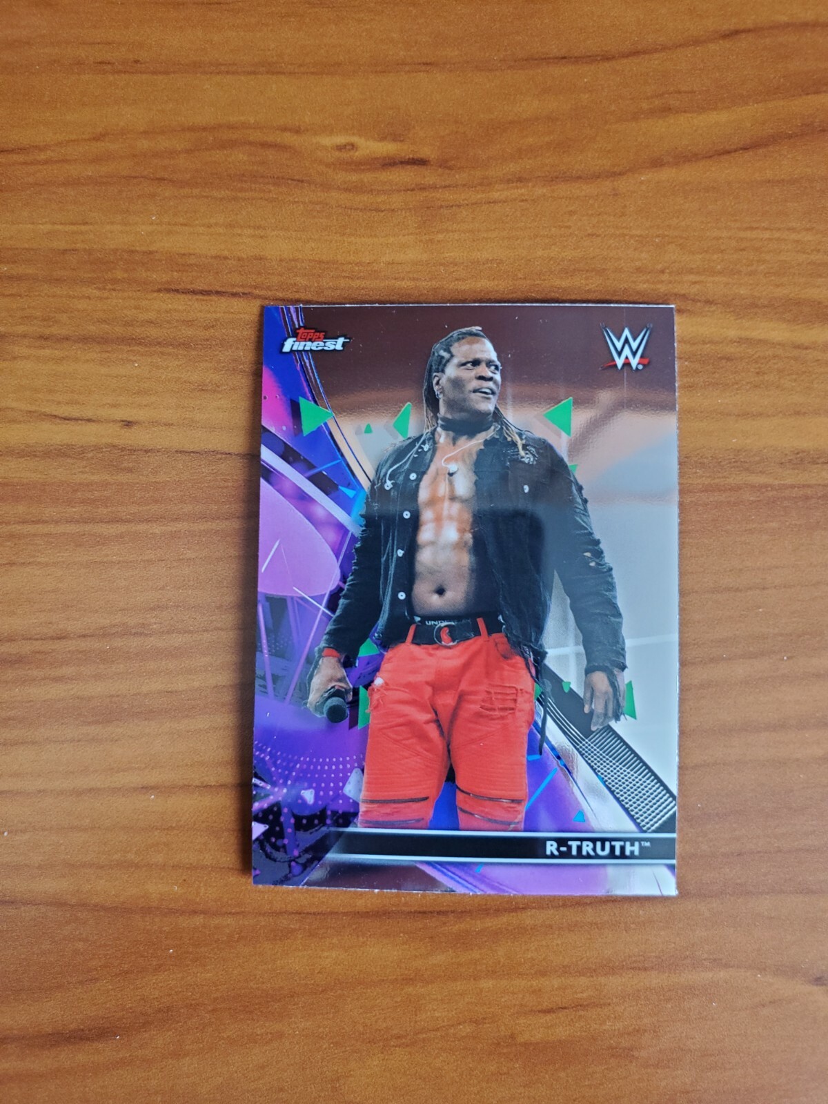 R-Truth - 2021 Topps Finest WWE Wrestling Base Card #29 | eBay