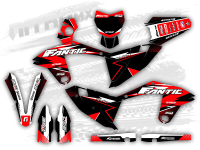 Graphics Kit fits Fantic XX125 XX 125 XX250 XX 250 2023 Decals Stickers ...