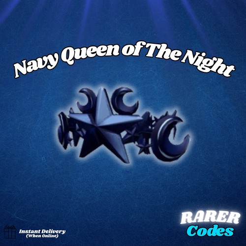 ROBLOX Navy Queen of the Night | Toy Code | eBay Australia