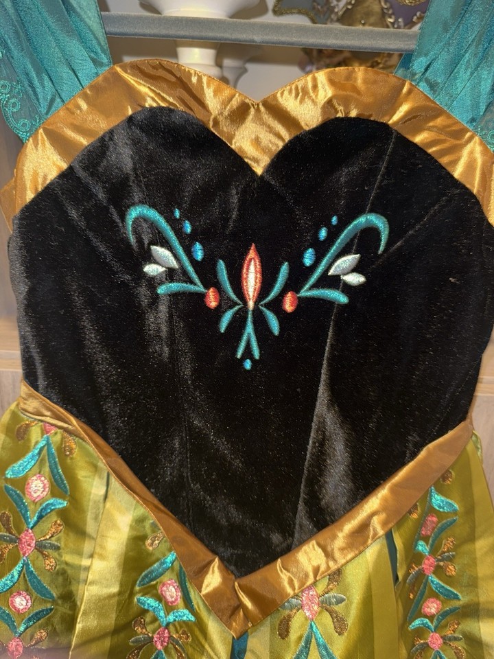 Disney Chasing Fireflies Anna Costume M | eBay
