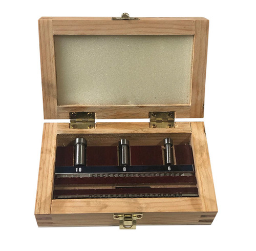 HSS Keyway Broach Set Metric Sized 6pcs 2mm 3mm Broaches CNC Cutting ...