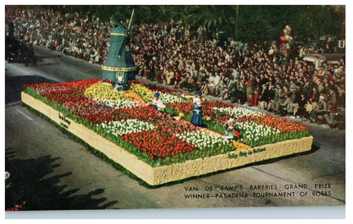 Van De Kamp's Grand Prize Winner Rose Parade Pasadena, California ...