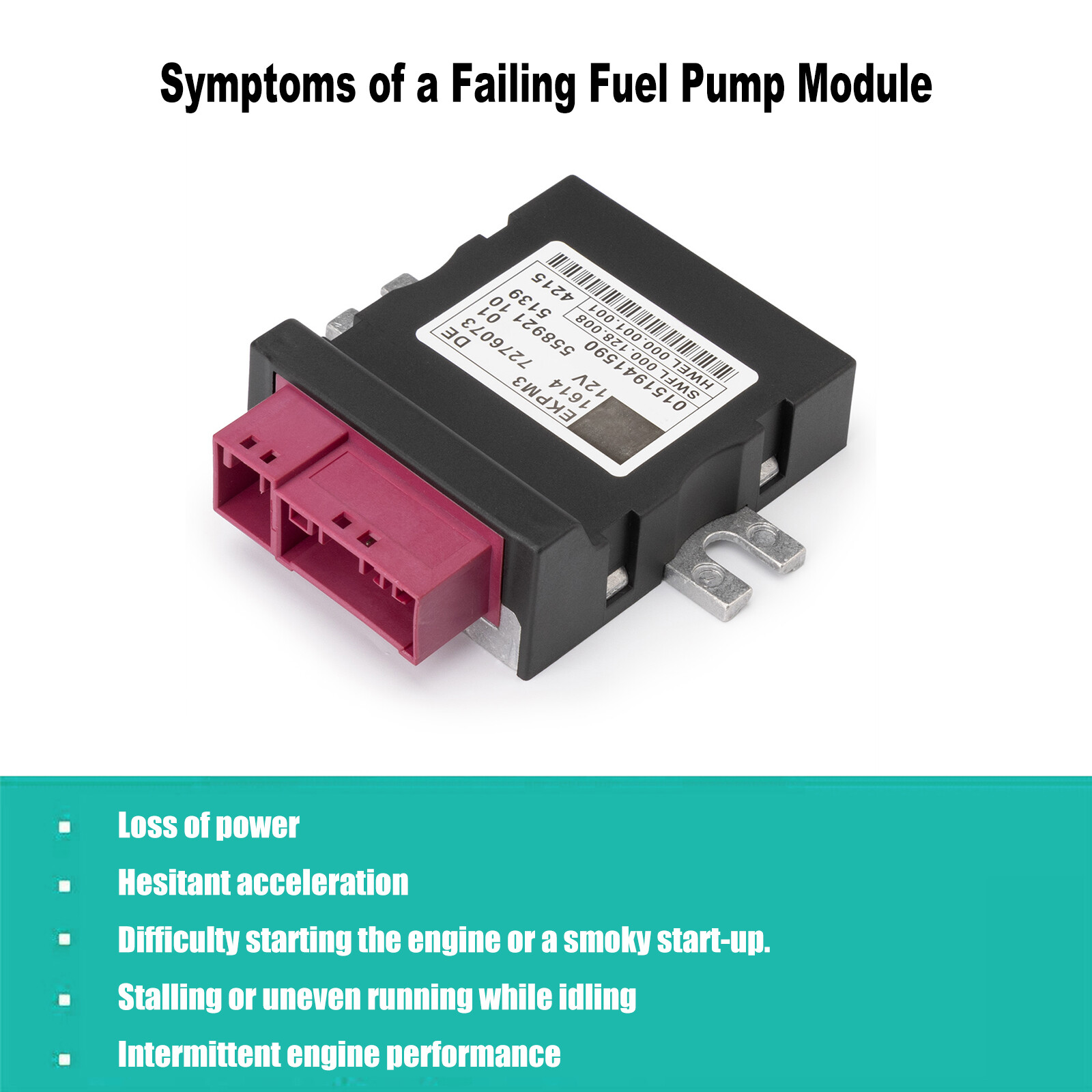 NEW Fuel Pump Control Module for BMW 328i 335i 528i 535i 550i 650i 740i ...