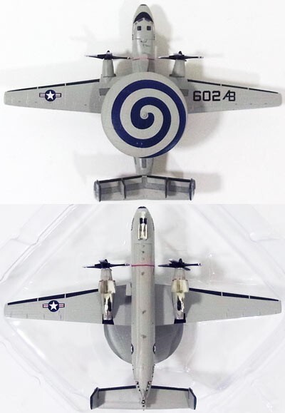 Gulliver 200 1/200 E-2C U.S.NAVY VAW-123 Screw Tops AB602 Completed ...