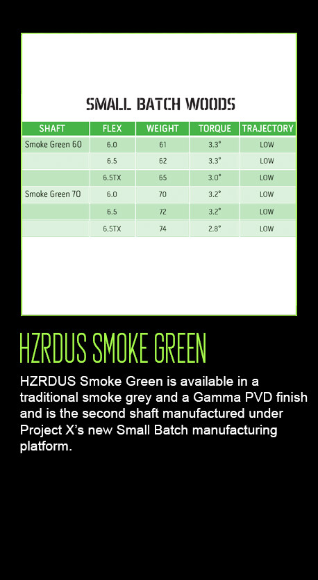 New Tour Issue uncut HZRDUS Small Batch Green Hulk Smoke 60 TX 6.5 ...