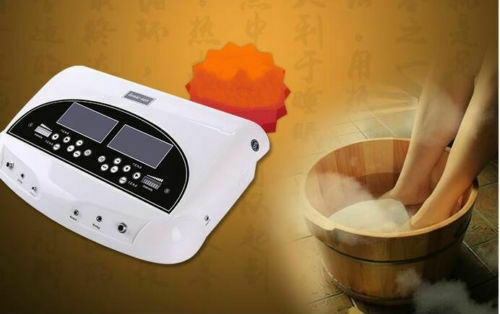 LCD Professional Dual Ion Detox Ionic Foot Bath Spa Clean Machine ...