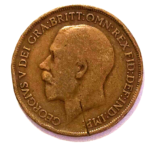 1915 ONE PENNY GEORGIVS V DEI GRA:BRITT:OMN: REX FID:DEF:IND:IMP | eBay